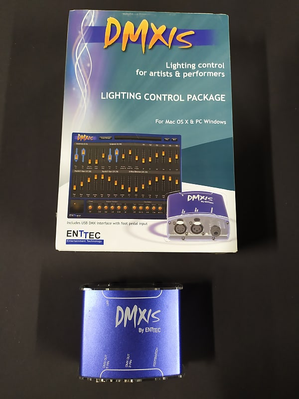 Enttec DMXIS USB Lighting Controller - Blue | Reverb