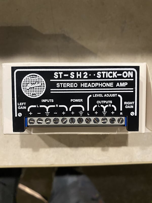 Radio Stick-ons RDL ST-SH2 Stereo Headphone Amplifer | Reverb