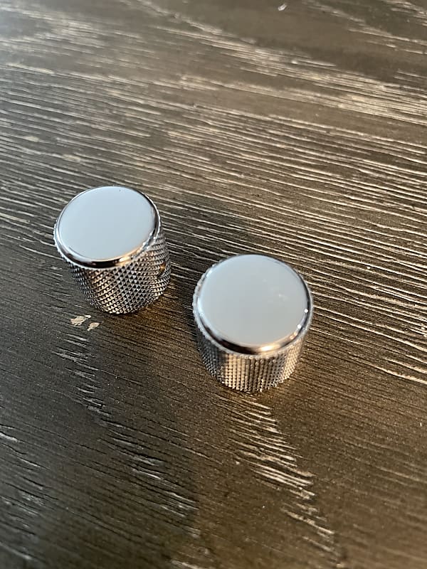 Fender Custom Shop Telecaster Knobs 2022 Chrome | Reverb