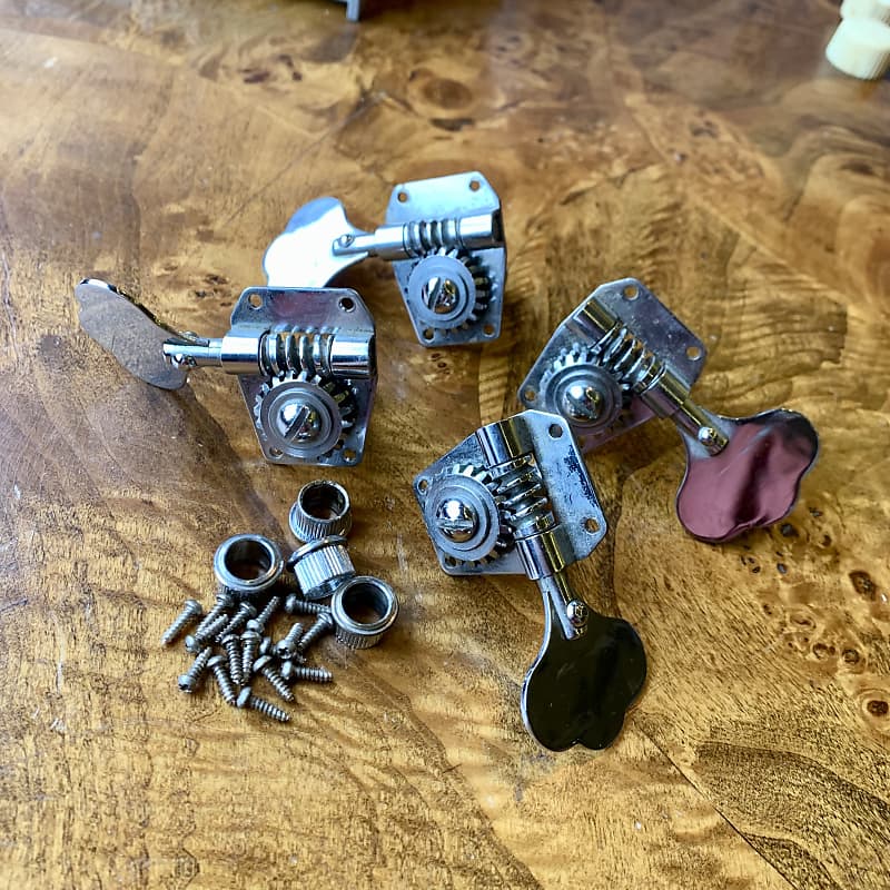 Gibson EB Bass tuners c 1960’s Chrome original vintage USA | Reverb UK