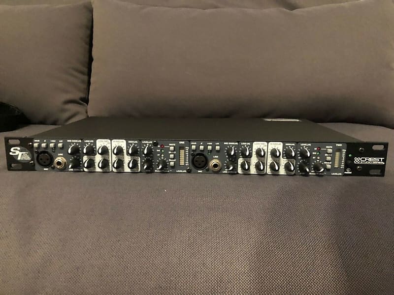 Crest Studio Series ST2 Stereo Channel Strip Mic Preamp | Reverb