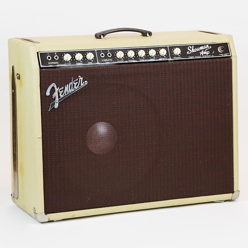 1961 Fender Showman 6G14A Tube PiggyBack Combo | Reverb Deutschland