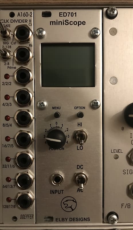 rare Elby Designs ED701 Miniscope (Eurorack Oscilloscope | Reverb UK