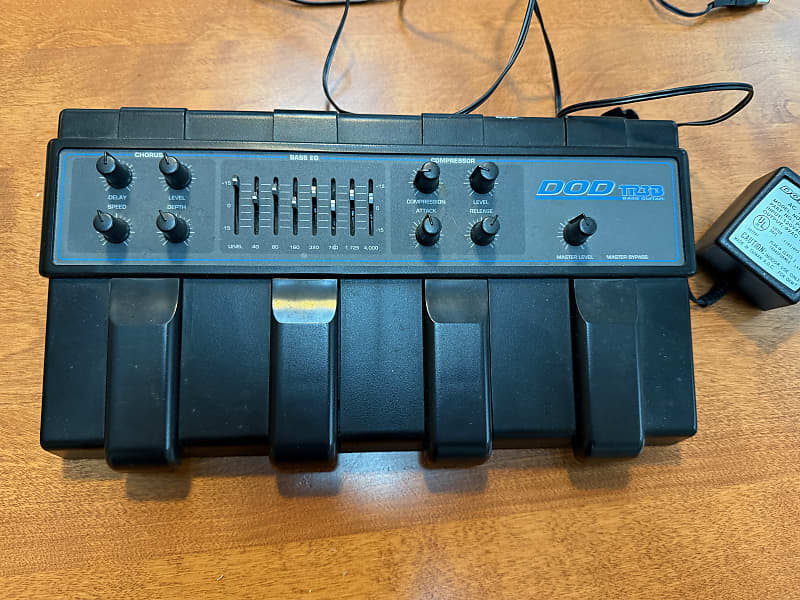 DOD TR3B Bass Analog Chorus Equalizer EQ Compressor Vintage | Reverb