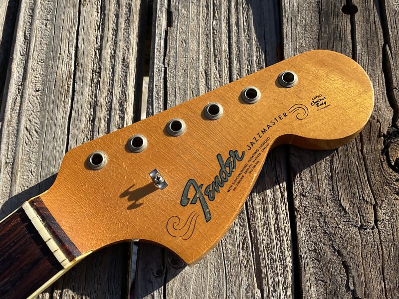Fender Jazzmaster Neck Dots and Binding 1966 | Reverb