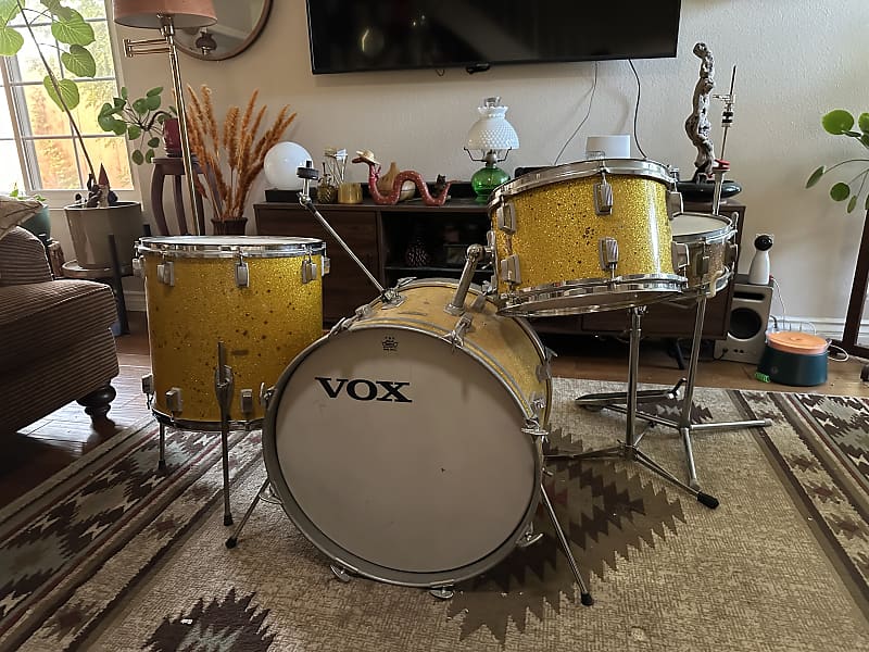 Trixon Telstar / Luxus 1960’s - Gold Sparkle | Reverb