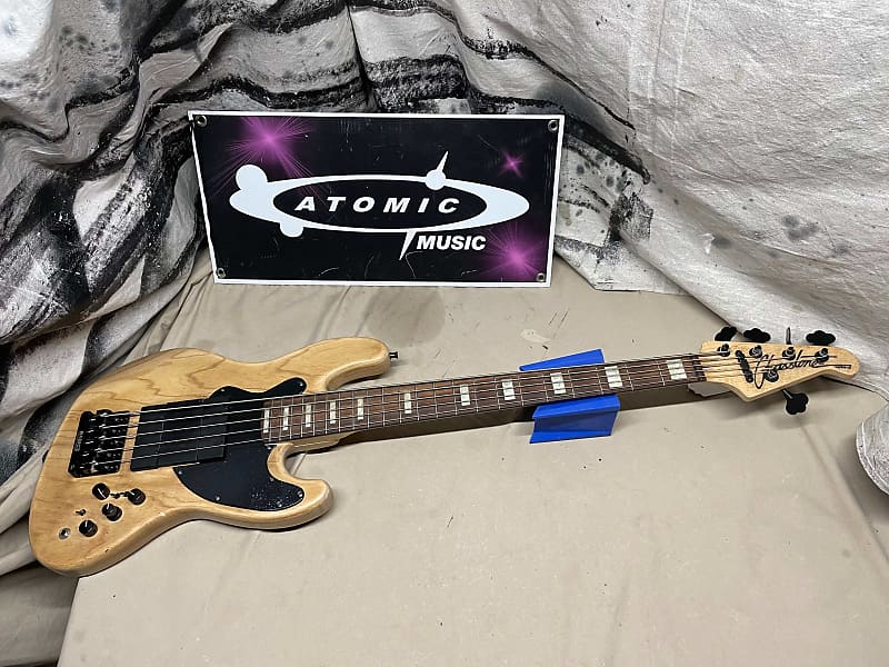 Glasstone NJBJ-5 5-String J-Bass Style Bass w/ Lane Poor | Reverb