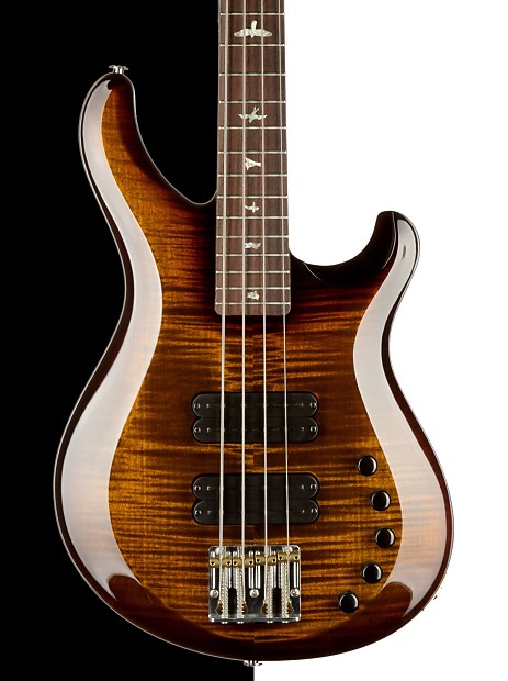 PRS Grainger 4 String Electric Bass, Black Gold Wrap | Reverb