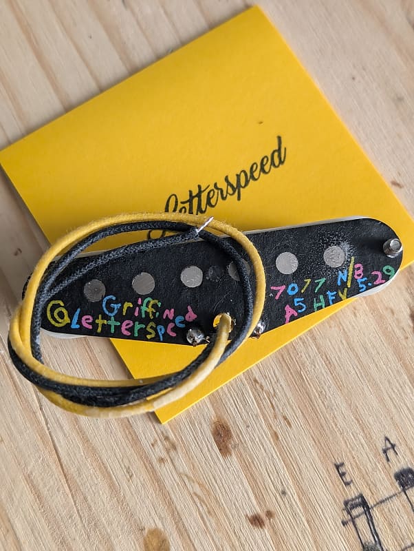 Letterspeed hand-wound pickup 50s | Reverb