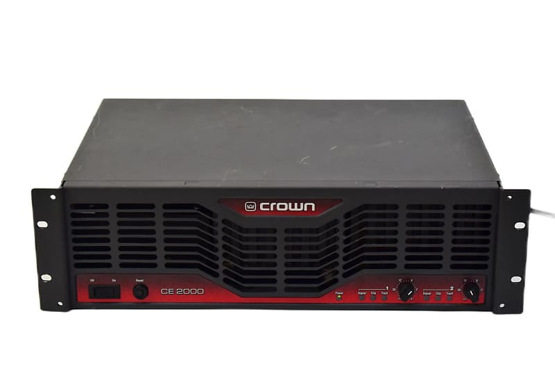 Crown CE2000 Power Amplifier | Reverb
