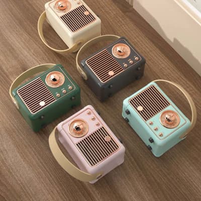 Vintage Radio - Pink | Reverb