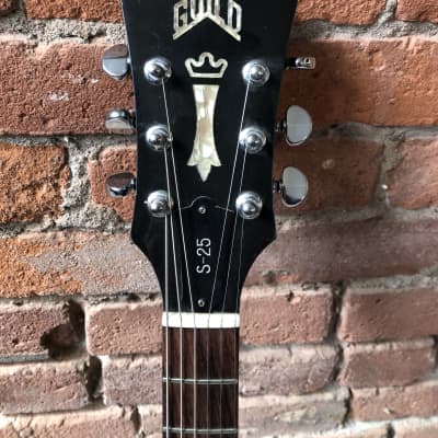 Guild S-25 1983 Black | Reverb