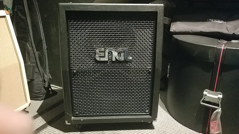 Engl E212VB 2×12″ PRO CABINET SLANTED Blk- Vertical | Reverb