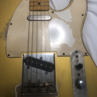 Fender Telecaster 2017 - Gold relic | Reverb
