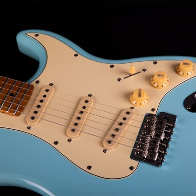 Jet Guitars JS-300 JS300 BL, solid basswood body, 22 frets | Reverb