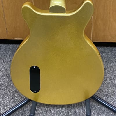 Firefly FFDCS Gold Sparkle Electric Guitar | Reverb