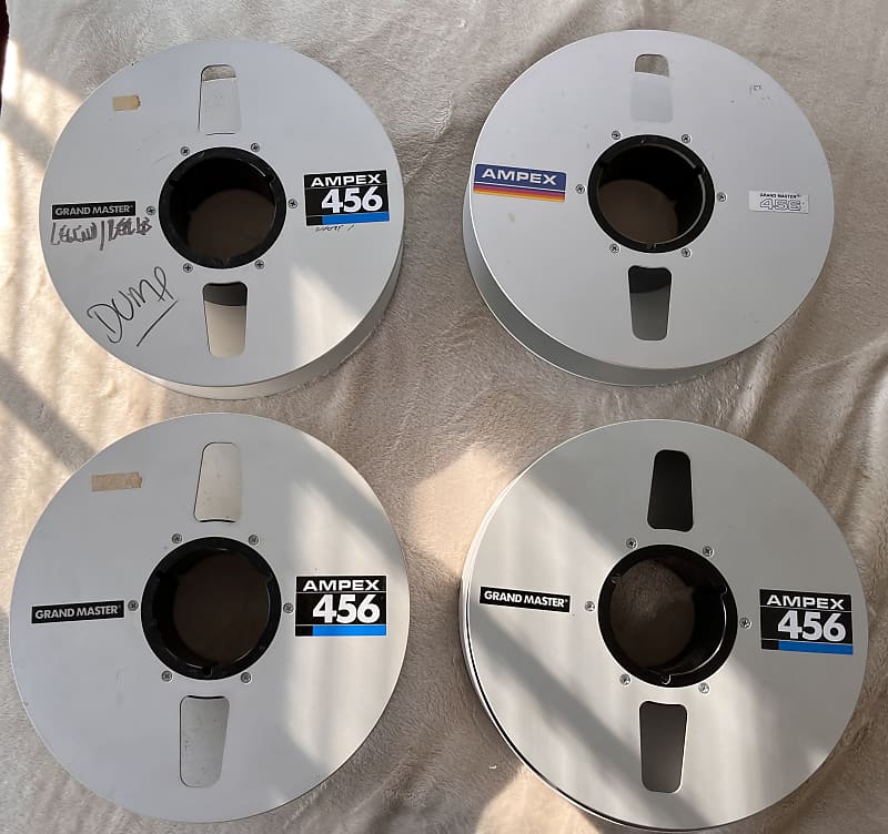Ampex 456 Grandmaster 10 1/2" x 2" Empty Takeup Reel-NO BOX | Reverb