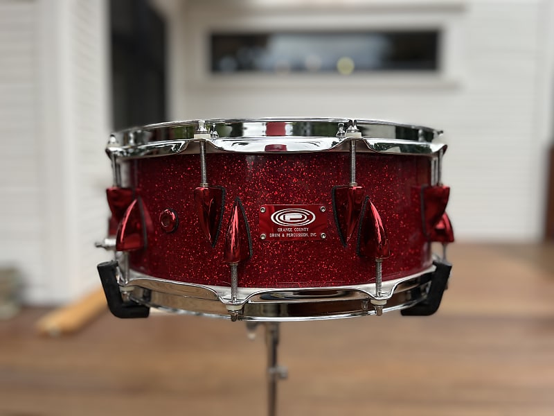 O.C.D.P Adrian Young OCDP Signature Snare 2000’s - Red glass | Reverb