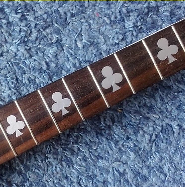 Trebol Clover White Stickers Inlay Fret Markers Guitars & | Reverb