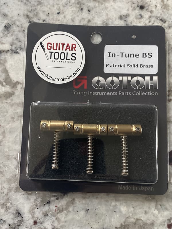 Gotoh In Tune Saddles 2024 - Brass | Reverb