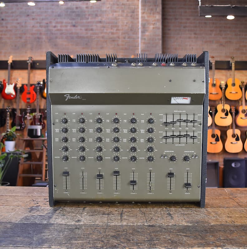 Fender MA6 Monitor Equaizer 1970's w/case | Reverb Australia