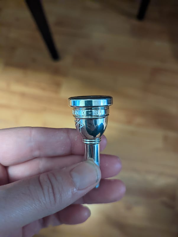 Alliance 3A cornet mouthpiece - Silver | Reverb