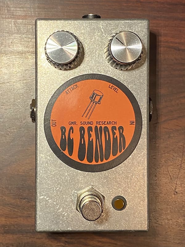 GMR Sound Research BC Bender Fuzz Clone Pedal 2021 Silver | Reverb
