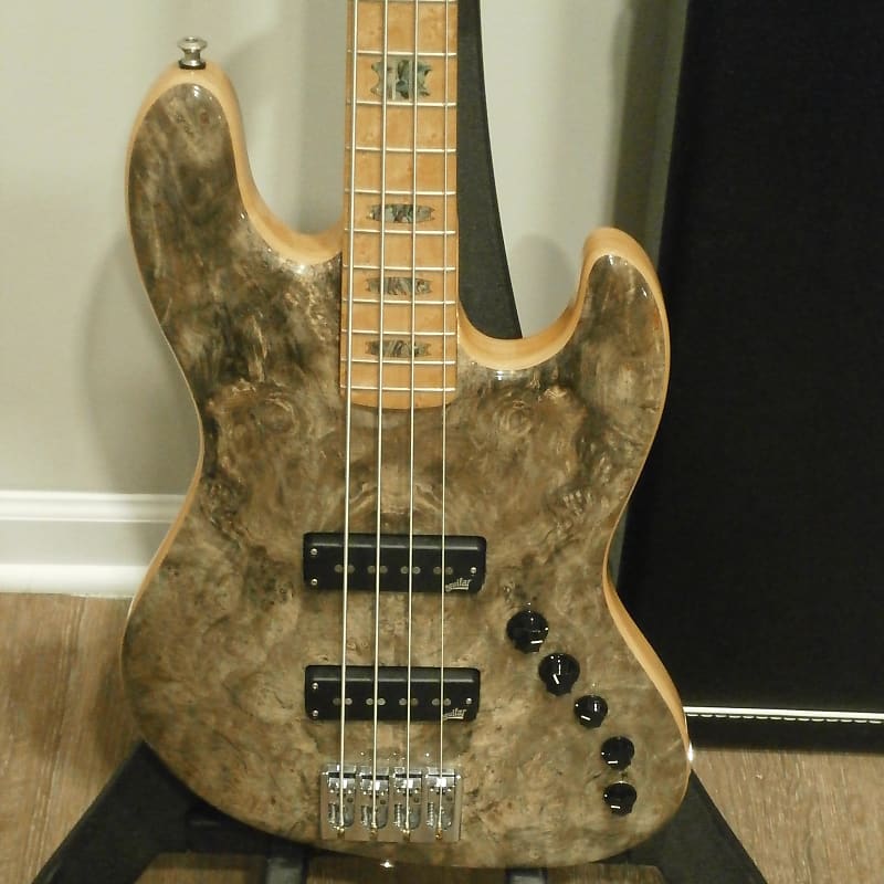 Spector Coda 4 DLX USA Bass Buckeye Burl/Birdseye | Reverb