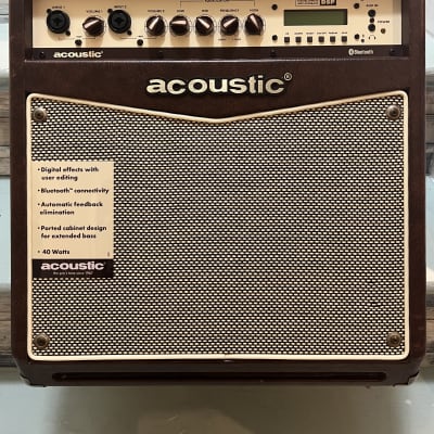 Acoustic A40 40w Acoustic Guitar Combo Amp | Reverb