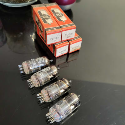 RFT (RSD) East Germany ECC82 12AU7 60s,matched quad same | Reverb