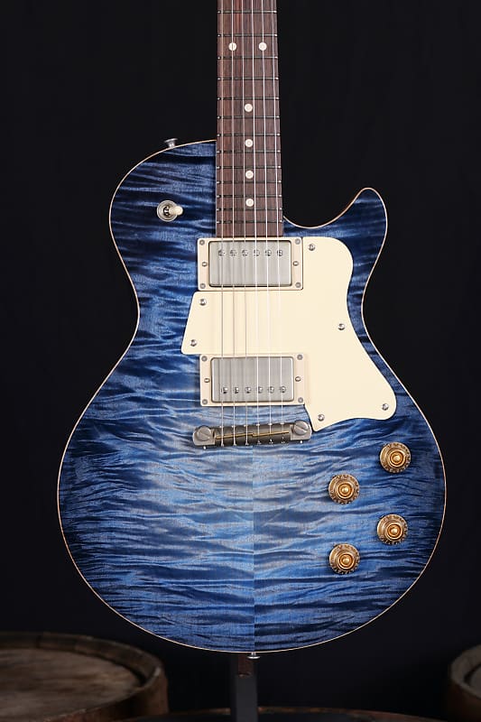 Patrick James Eggle Macon Special - Island Blue Burst | Reverb