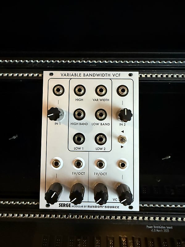Random Source Serge Variable Bandwidth Filter (VCF2) | Reverb