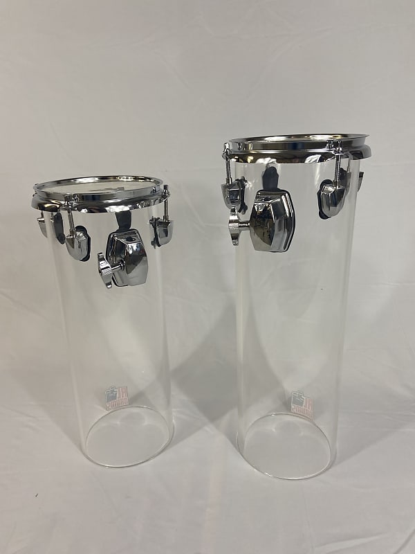RL Drums octobans RL1618-C-G 2022 Clear acrylic | Reverb