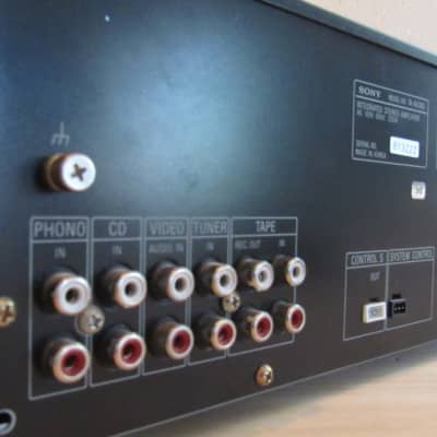 Vintage Sony TA-AX390 High-Fidelity Integrated Stereo | Reverb