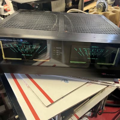 VINTAGE Proton D1200 Dual Mono Amplifier Large Meters | Reverb