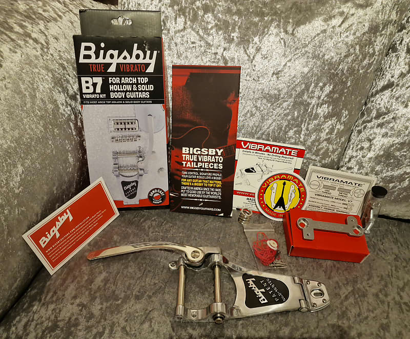 Bigsby B7 & Vibramate V7 Kit for Gibson/Epiphone Les Paul | Reverb