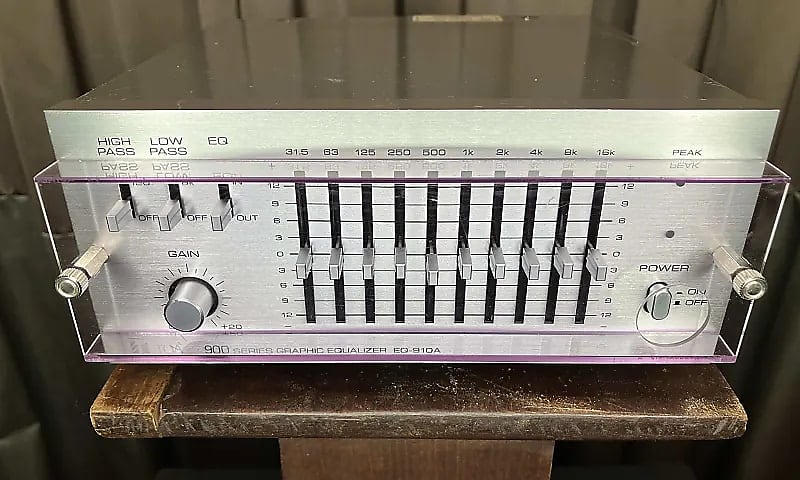 TOA EQ-910A 90s - Silver | Reverb