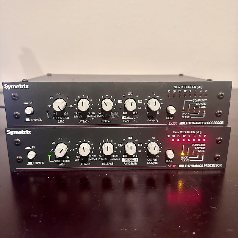 Lot of two Symetrix SX206 Multi Dynamics Processor 1980s-90s | Reverb