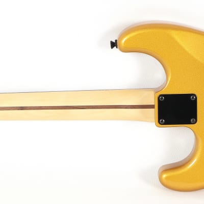 All Music Inc. Collection Custom Gold Sparkle Block Inlay | Reverb