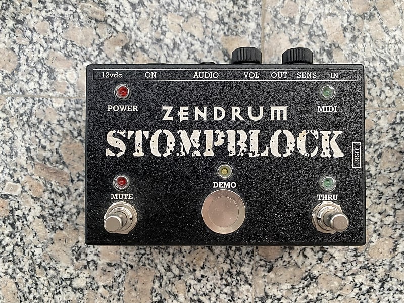 Zendrum Stompblock drum sound module | Reverb