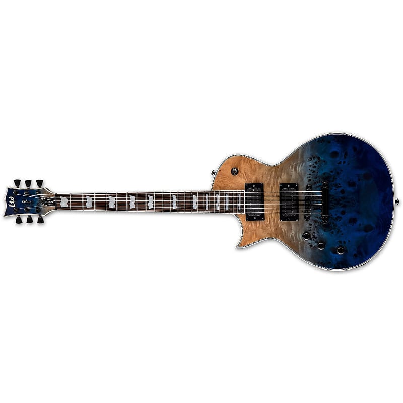 ESP LTD EC-1000 Eclipse Electric Guitar Left Handed Blue | Reverb