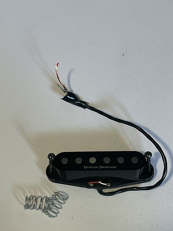 2000's Seymour Duncan Designed SC101 Black Neck Single Coil | Reverb