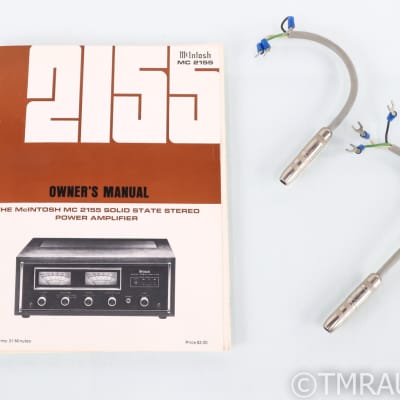 McIntosh MC2155 Vintage Stereo Power Amplifier; MC-2155; | Reverb