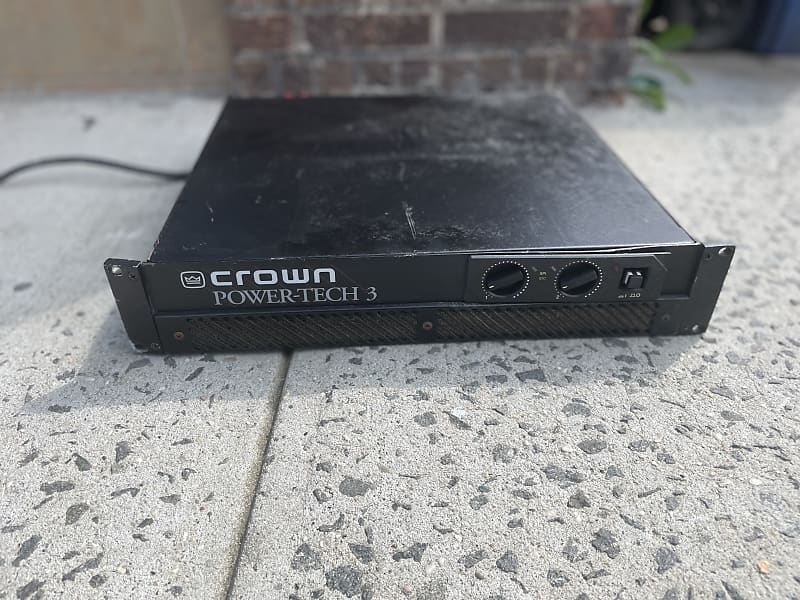 Crown Power-Tech 3 Power Amplifier | Reverb