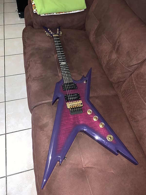 Dean Razorback Blacktooth Custom Run #49 of #200 Purple | Reverb