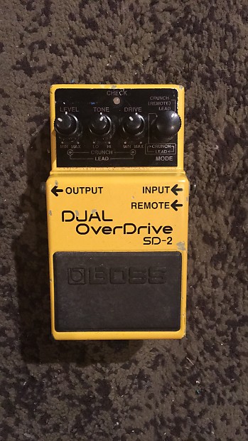 Boss Dual overdrive SD-2 | Reverb