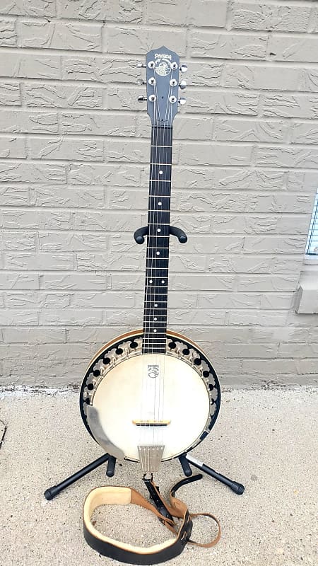 Deering "Boston" B-6 6-String Banjo 1994 - Mahogany | Reverb Australia