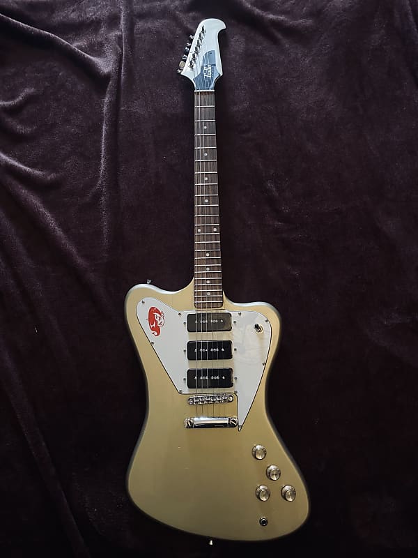 Gallo Guitars Non Reverse Firebird Champagne Gold | Reverb UK