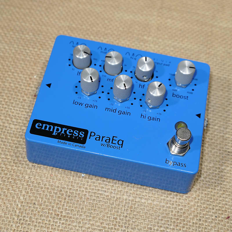 Empress Para EQ Analog Guitar Bass Parametric Equalizer | Reverb