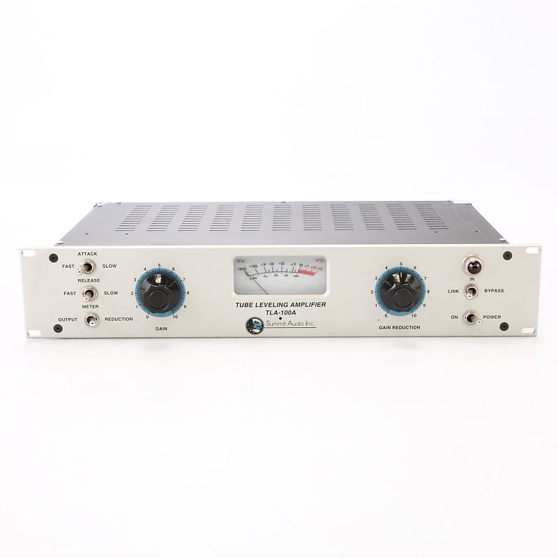 Summit Audio TLA-100A Tube Leveling Amplifier w/ XLR Cables | Reverb